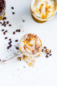Italian Dessert Coffee Ice Cream Affogato Recipe - Munchkin Time