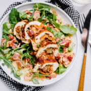 A Mouthwatering Chicken Schnitzel Recipe with Bacon Gravy - Munchkin Time