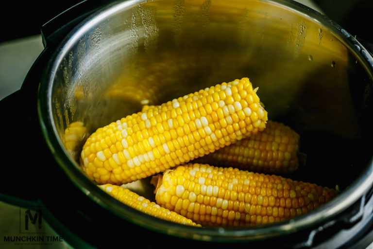 How to Make Perfect Corn on the Cob in the Instant Pot - Munchkin Time