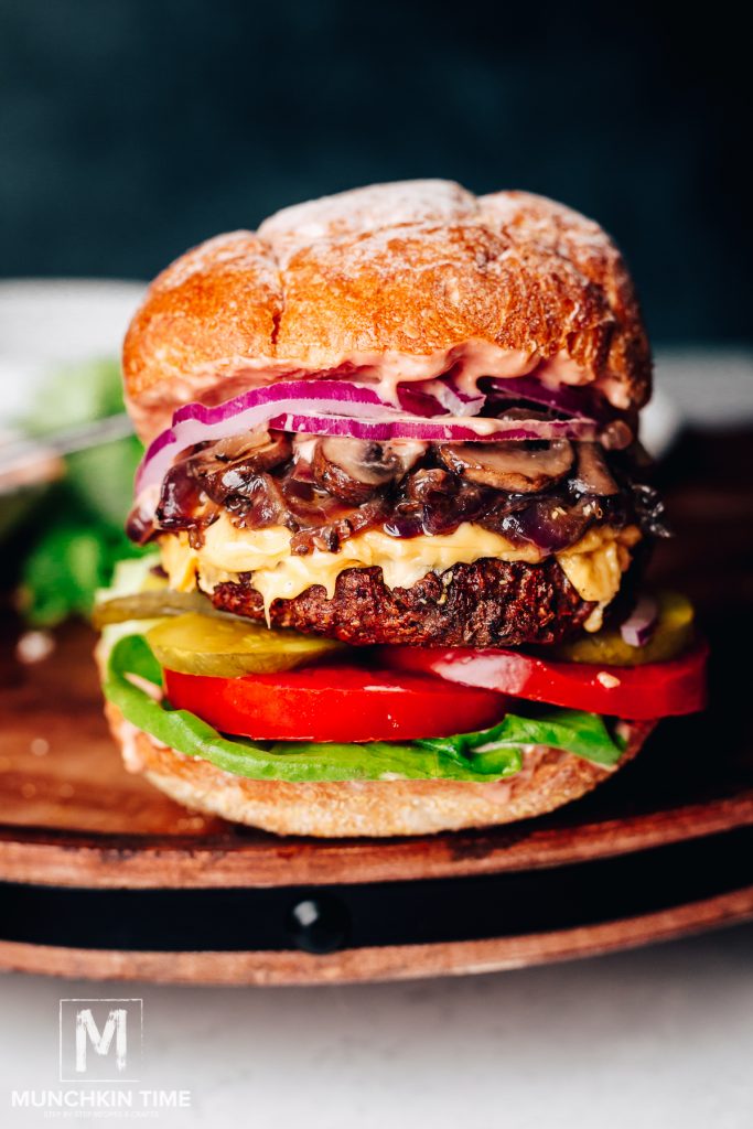 Beyond Meat Recipe: Juicy Vegetarian Burgers - Munchkin Time