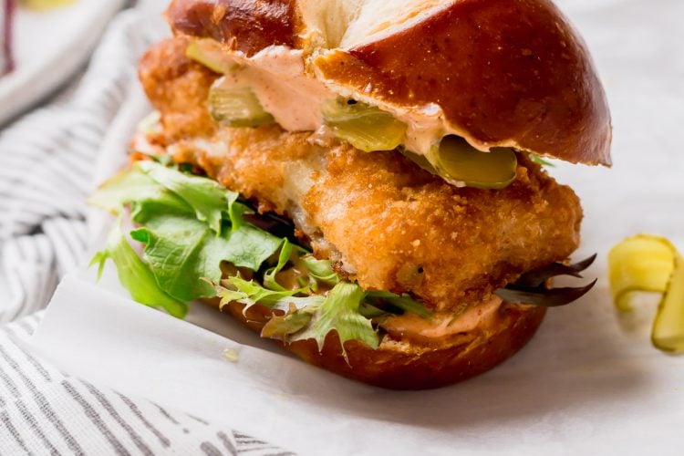 Fish Fillet Sandwich - Munchkin Time
