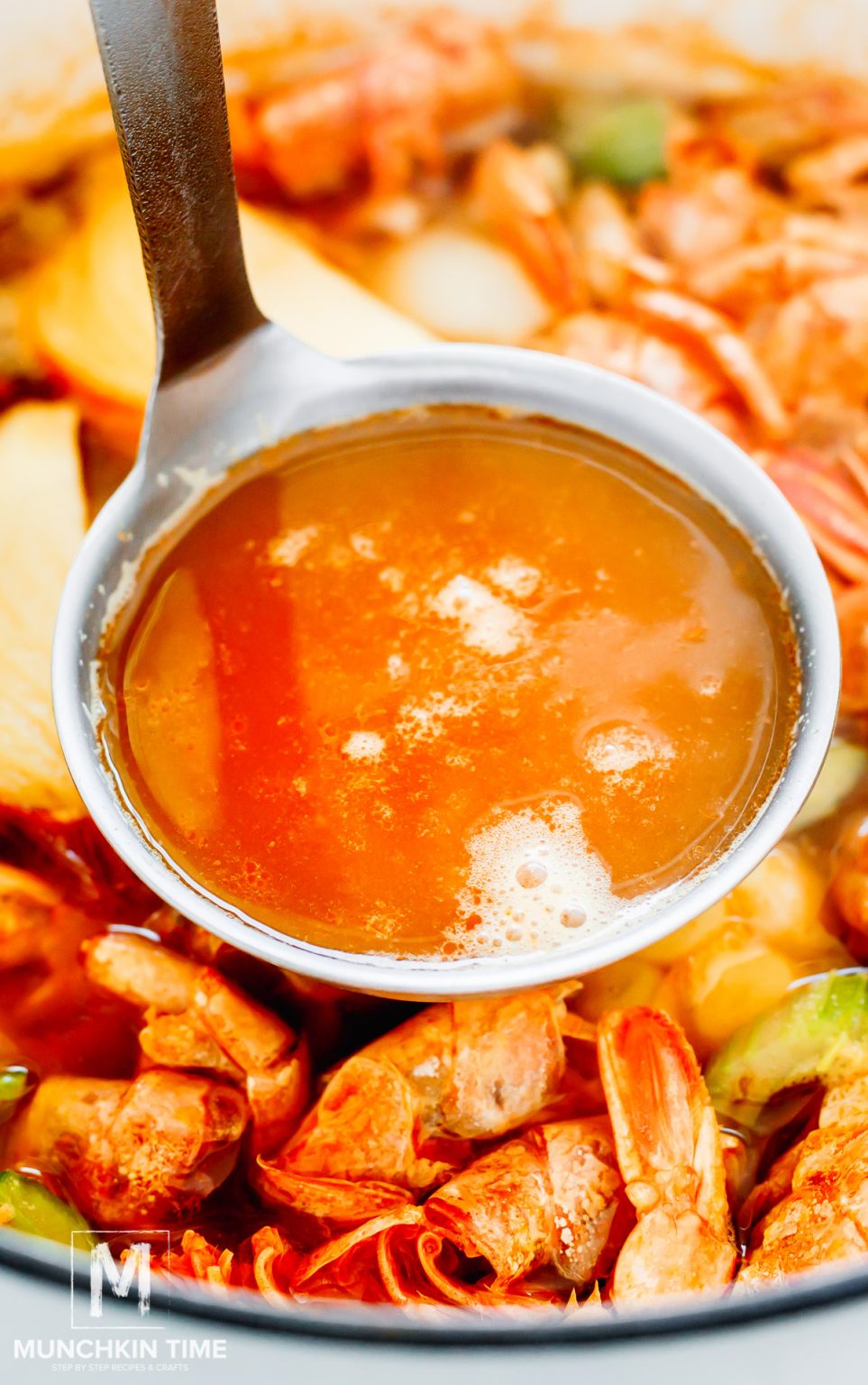 Best Shrimp Stock Recipe (Video) - Munchkin Time