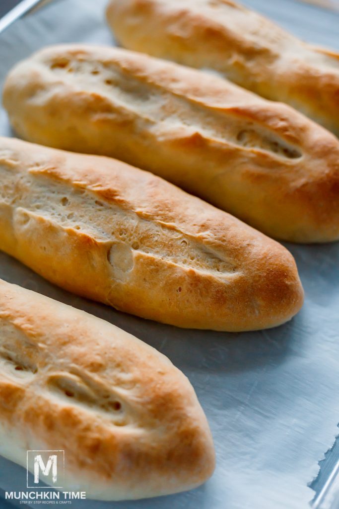 The Best Hoagie Roll Recipe - Munchkin Time