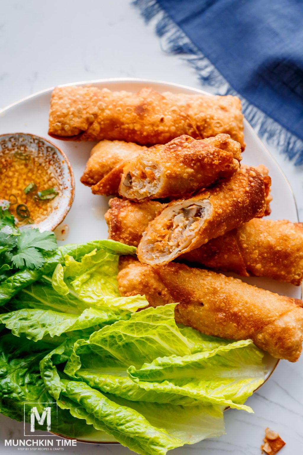 The Best Vietnamese Spring Roll Recipe - Munchkin Time
