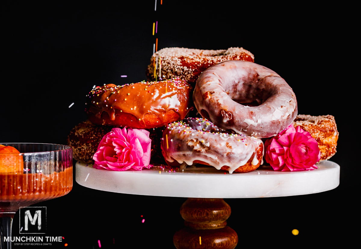 Easy Donut Recipe - Munchkin Time