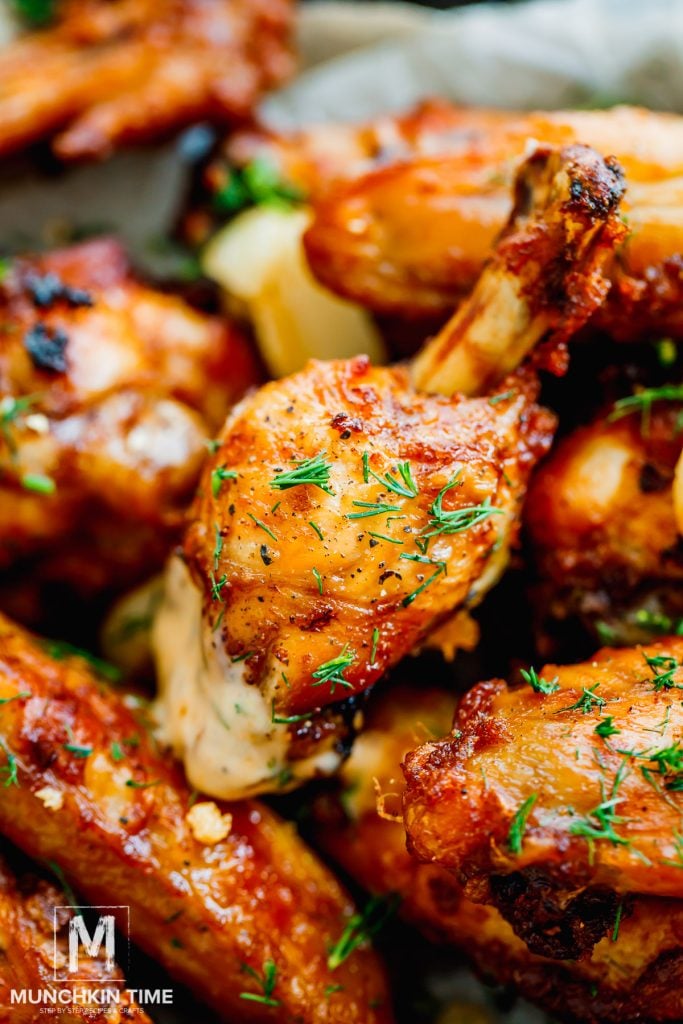 The Best Garlic Chicken Wings: Crispy Fried Perfection - Munchkin Time
