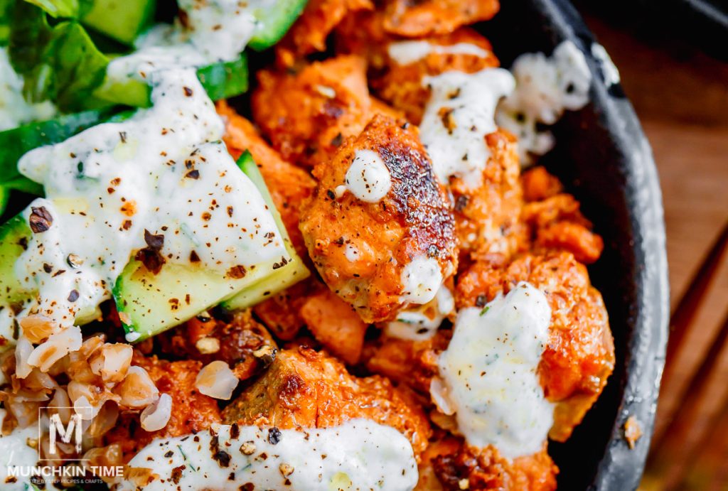 The Most Delicious Salmon Bowl (VIDEO) - Munchkin Time