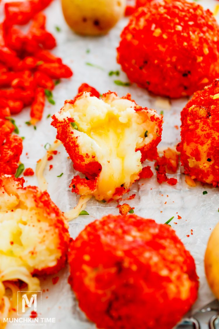 The Best Cheese Potato Balls Air Fryer (Video) - Munchkin Time