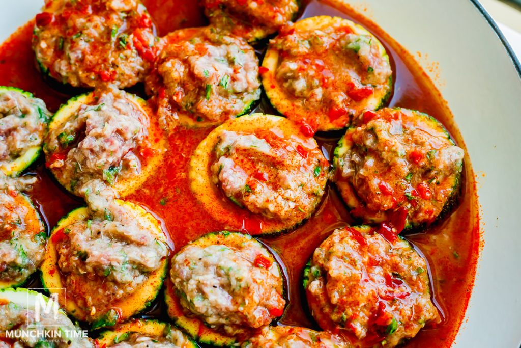 Delicious Stuffed Zucchini Recipe for Summer - Munchkin Time