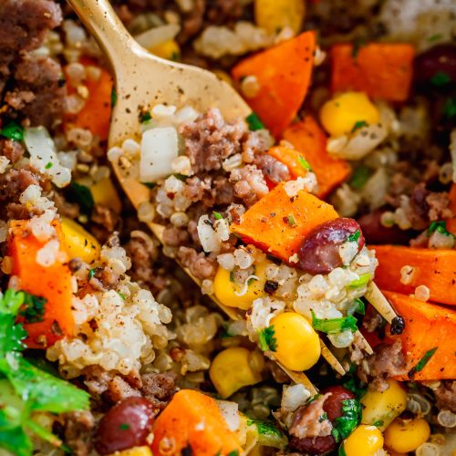 Nourishing Sweet Potato Quinoa Bowl (Video) - Munchkin Time