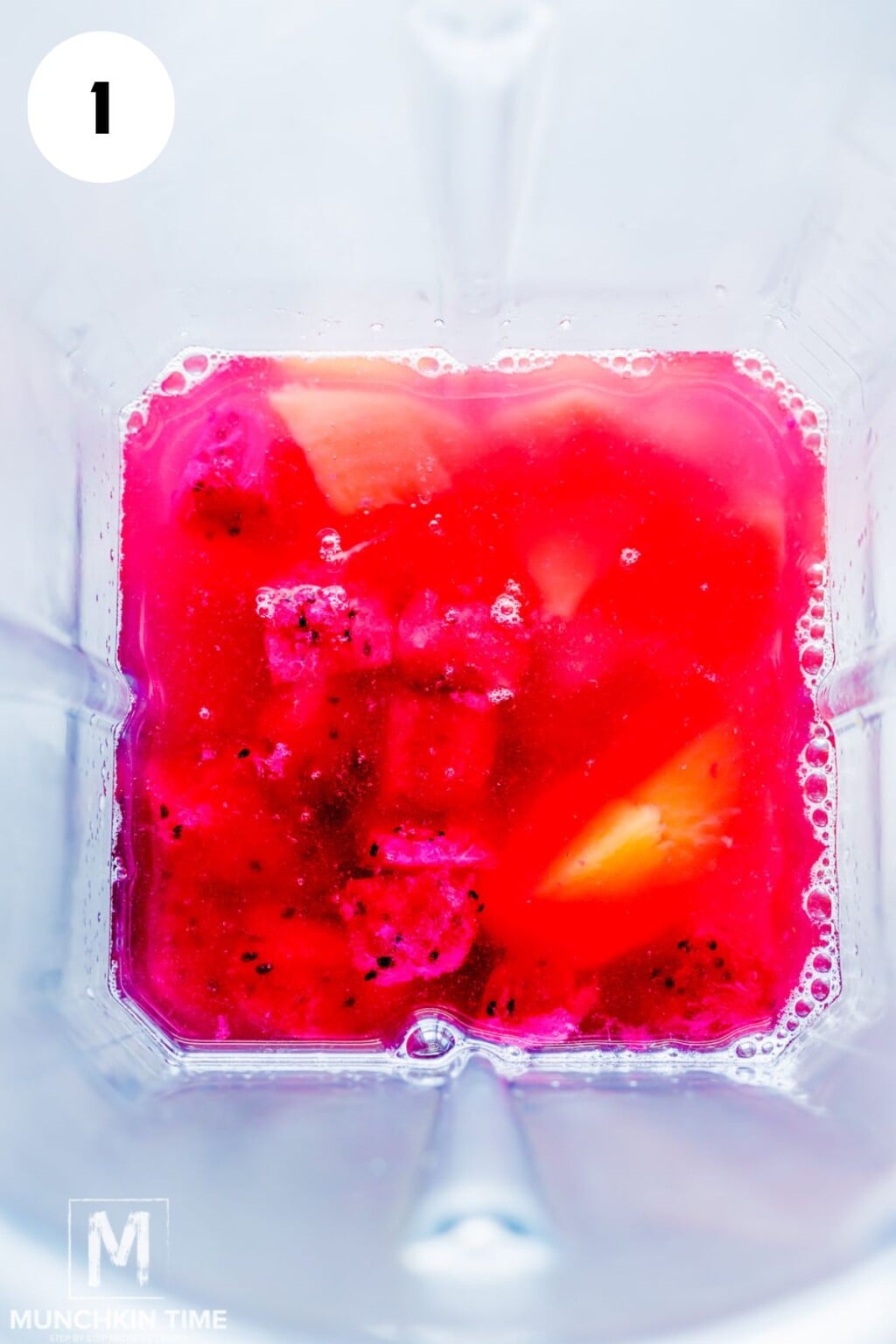 How to Make Mango Dragonfruit Refresher Recipe - Munchkin Time